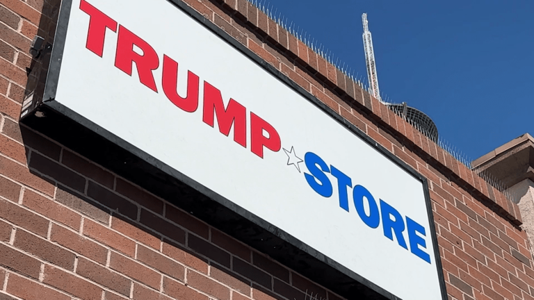 Elvis-inspired Trump merch? New Las Vegas store turns heads