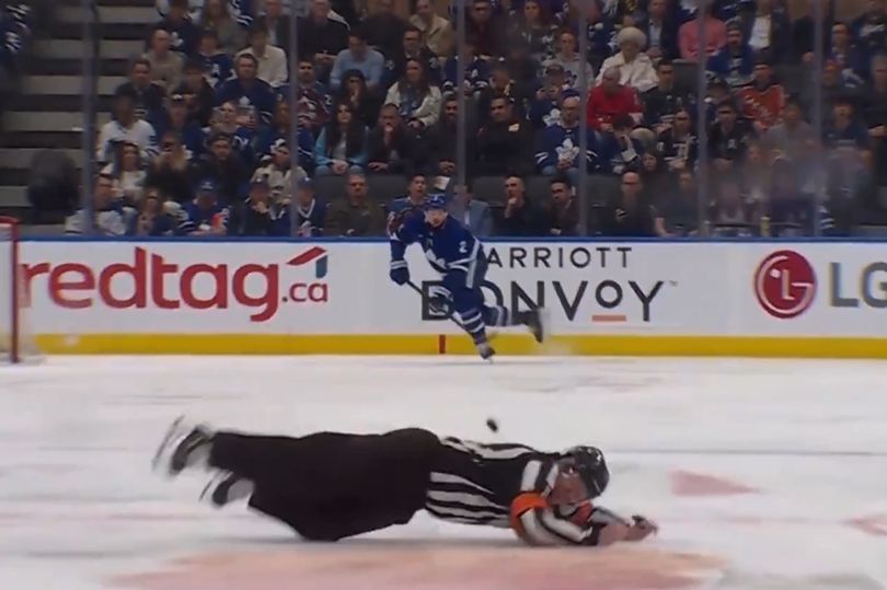 Canadian ref accused of 'assisting' Toronto Maple Leafs goal vs ...