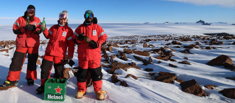 This is the Antarctica research crew trapped in icy hell with co-worker ...