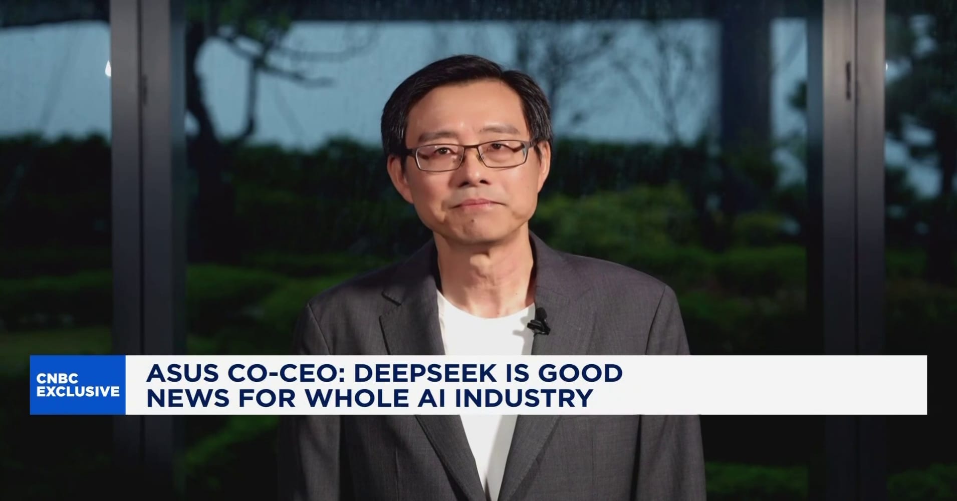 ASUS Co-CEO: DeepSeek is good news for the whole AI industry