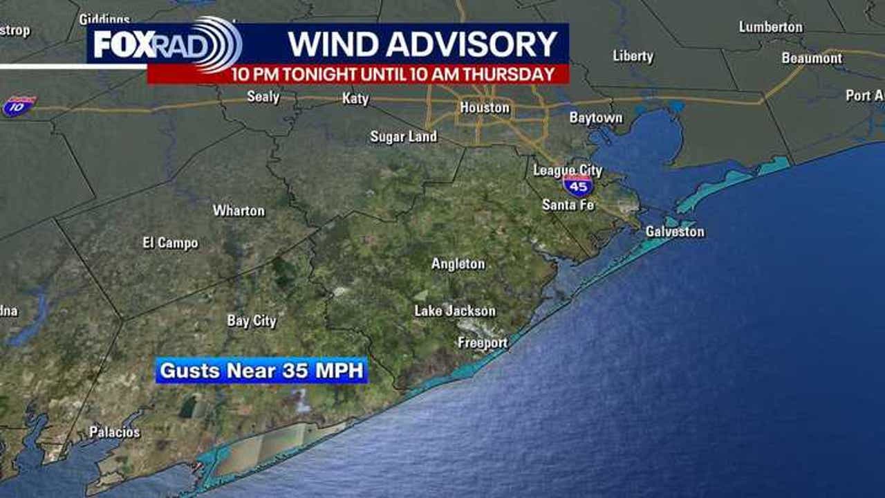 Houston weather: Fire Warning through Wednesday evening