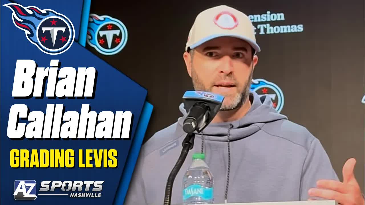 Titans HC Brian Callahan talks through Will Levis' rough day vs. Chicago, how to improve