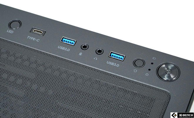 효율적인 공간의 5팬 제공 ATX PC 케이스, 앱코 UH40 킬러웨일 ARGB