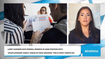Larry Summers Says Federal Reserve In Hard Position With 'Stagflationary Shock' Ahead Of FOMC...