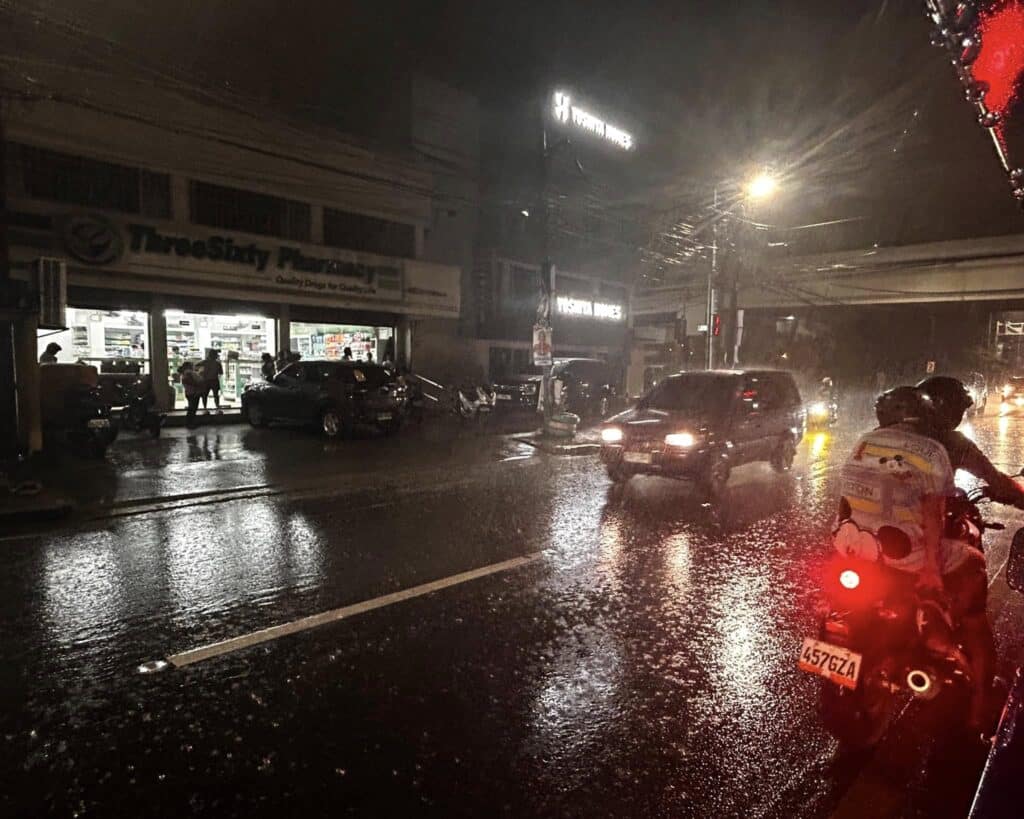 Rainy weather in Cebu due to shear line may last until Sunday