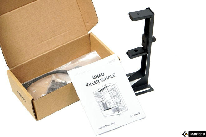 효율적인 공간의 5팬 제공 ATX PC 케이스, 앱코 UH40 킬러웨일 ARGB