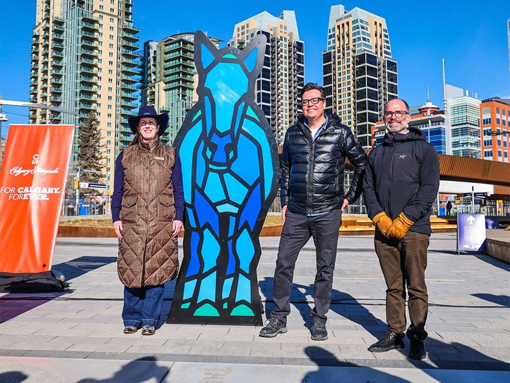A 'sense of arrival': Calgary Stampede unveils new public art for ...