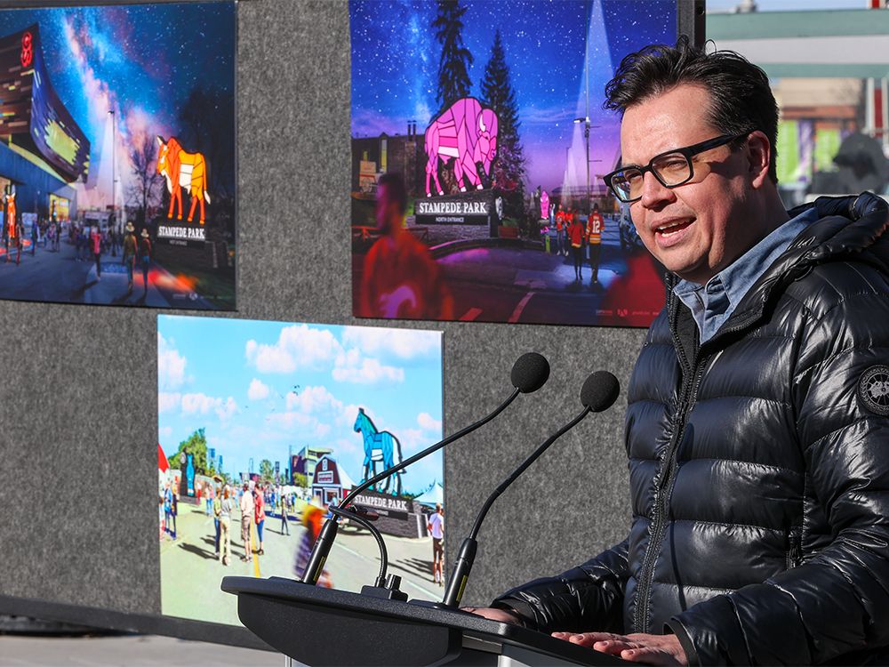 A 'sense of arrival': Calgary Stampede unveils new public art for ...