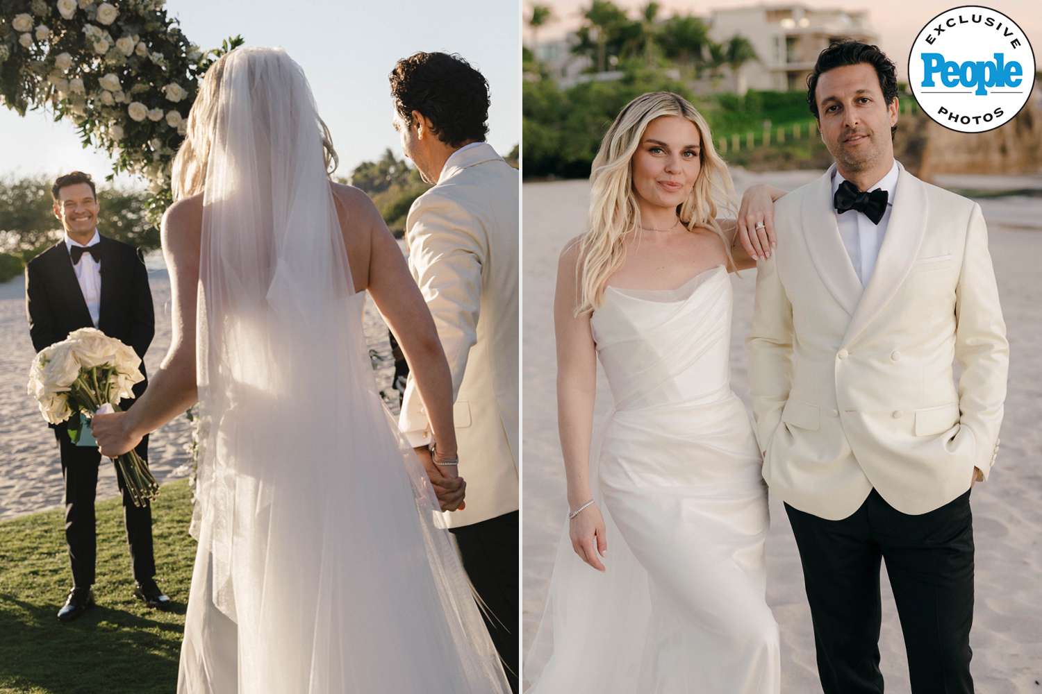Ryan Seacrest Officiates Tanya Rad and Roby Yadegar's Mexico Wedding ...