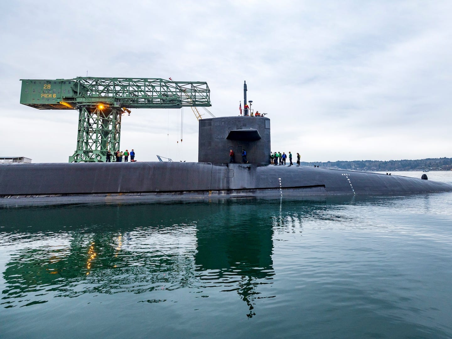 The US Navy's oldest active submarine — the missile-packed USS Ohio ...