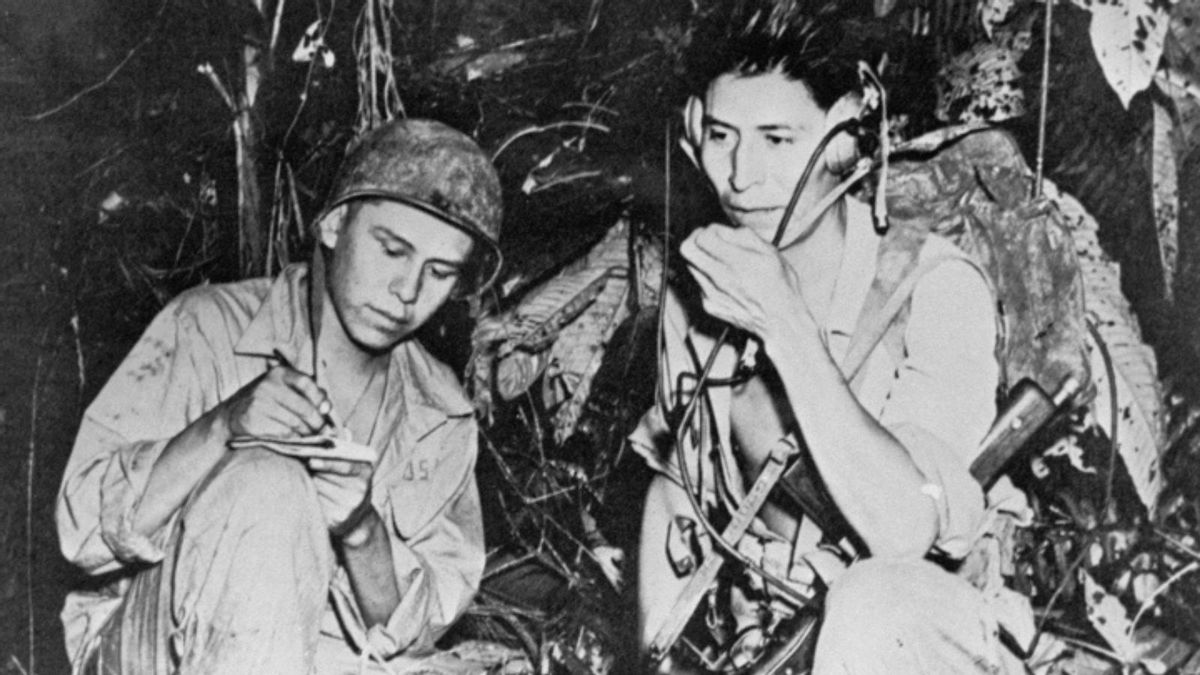 Trump administration removed Navajo Code Talker history from military ...