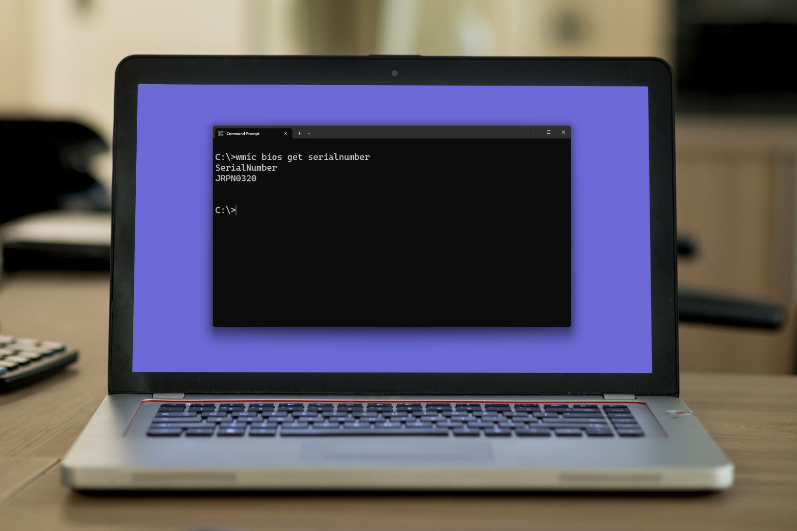 How to Locate Your Laptop's Unique Serial Number