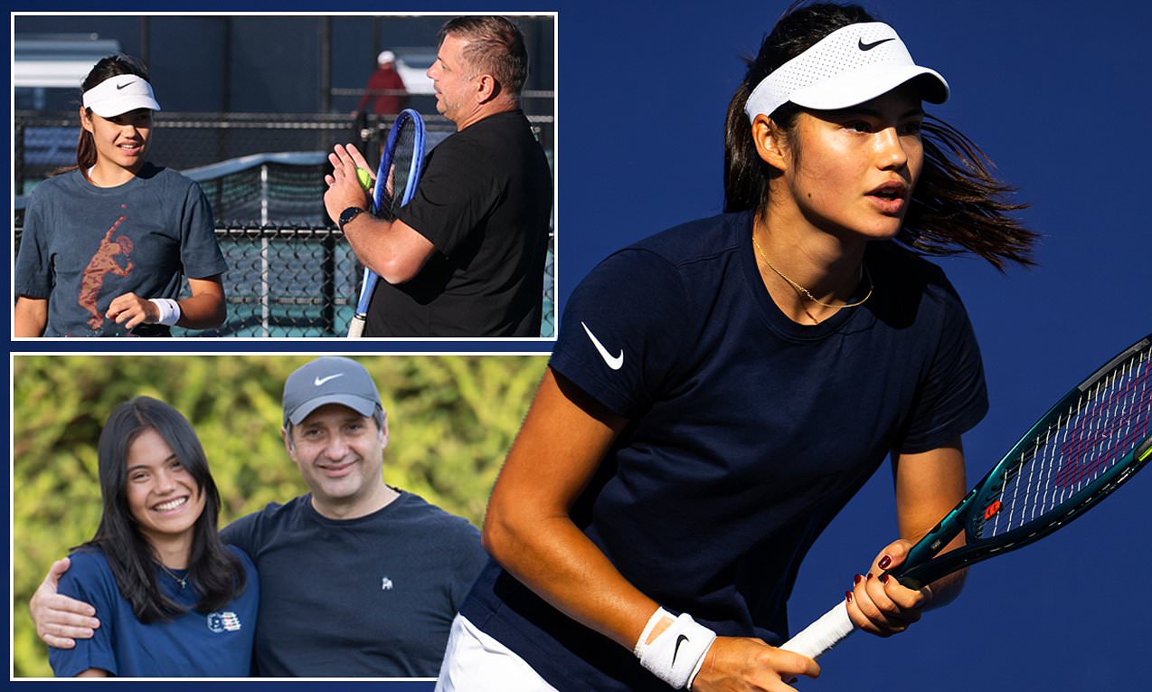 Emma Raducanu splits with her seventh coach after just 14 DAYS and one match - after he referred ...