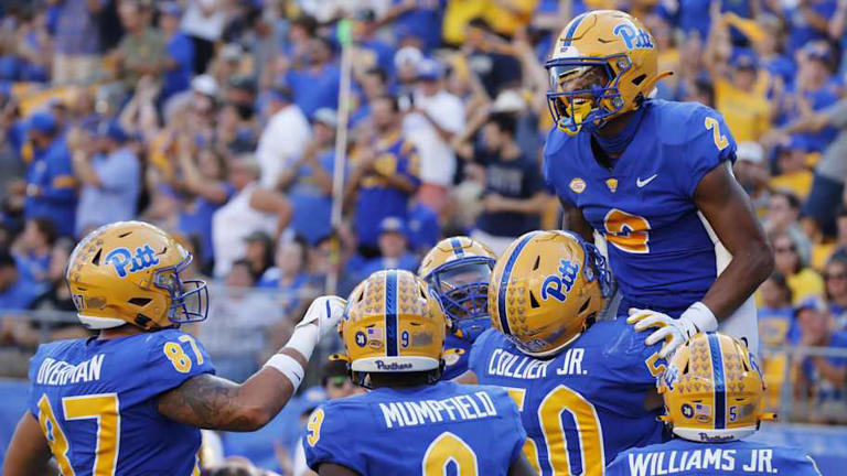 Kenny Johnson Dominating Pitt Receiver Room