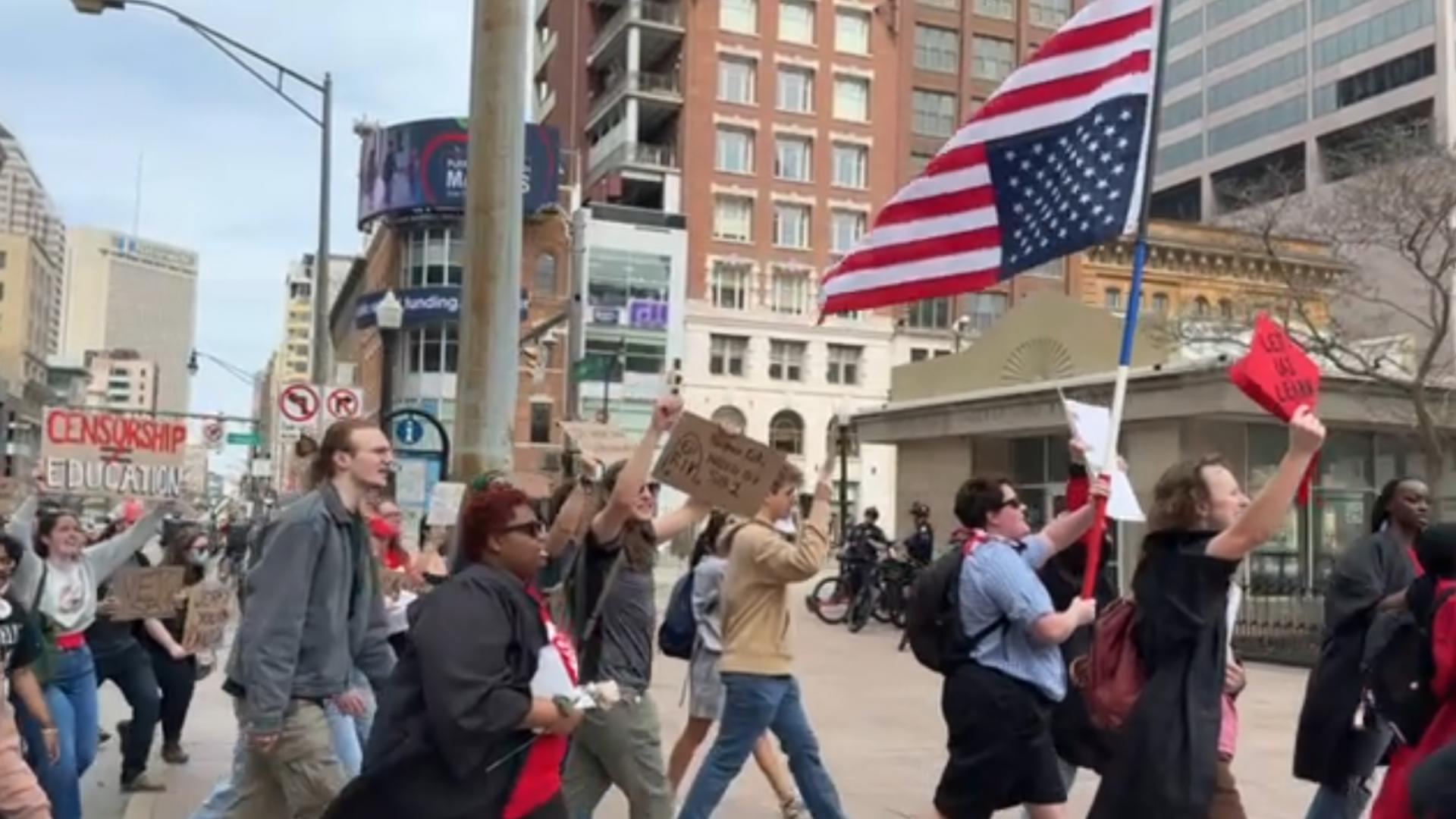 Senate Bill 1 Protest Video 1