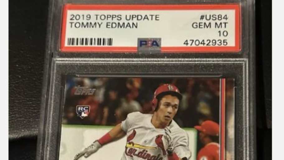 Tokyo Series Game 2 Cards for Stars Tommy Edman and Kiki Hernandez
