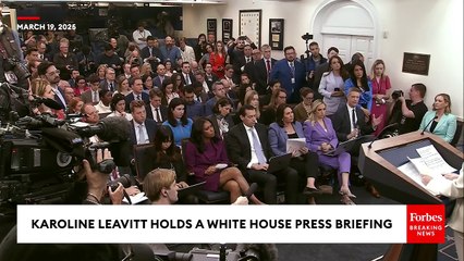 Reporter Fact Checks Karoline Leavitt To Her Face Over Claim About ...