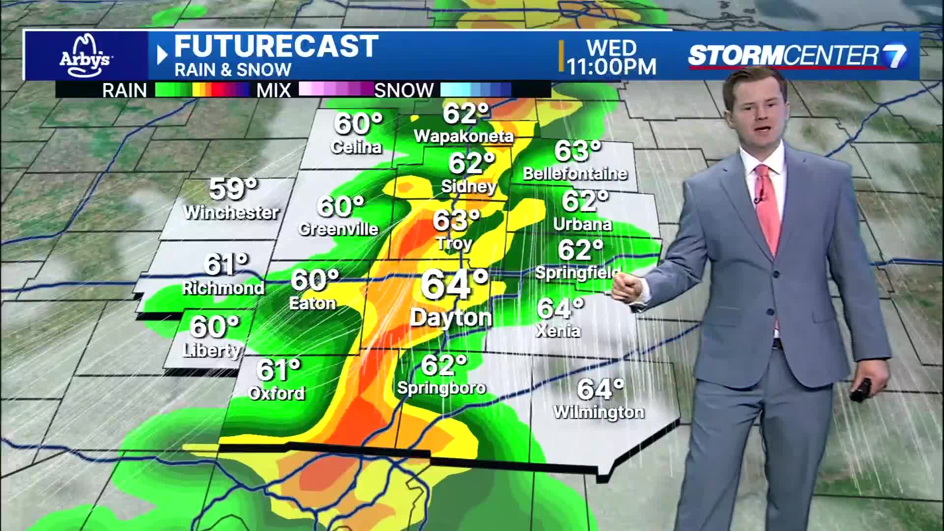 Wednesday Evening Forecast