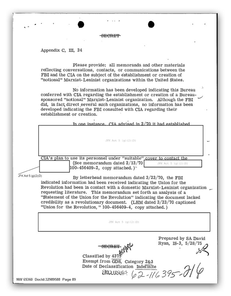 CIA secrets and exposed agents: See unredacted details from the JFK files