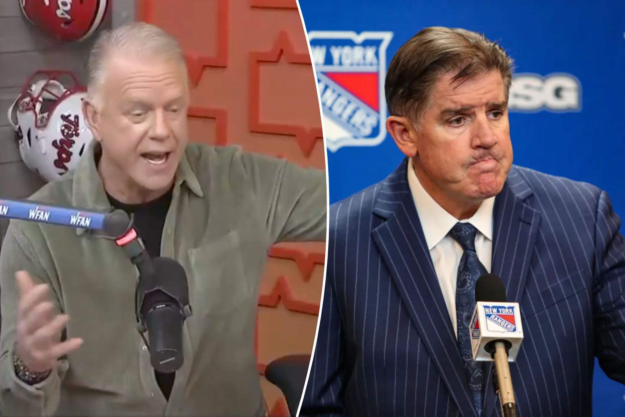 Rangers coach Peter Laviolette has ‘gotta go’: Boomer Esiason