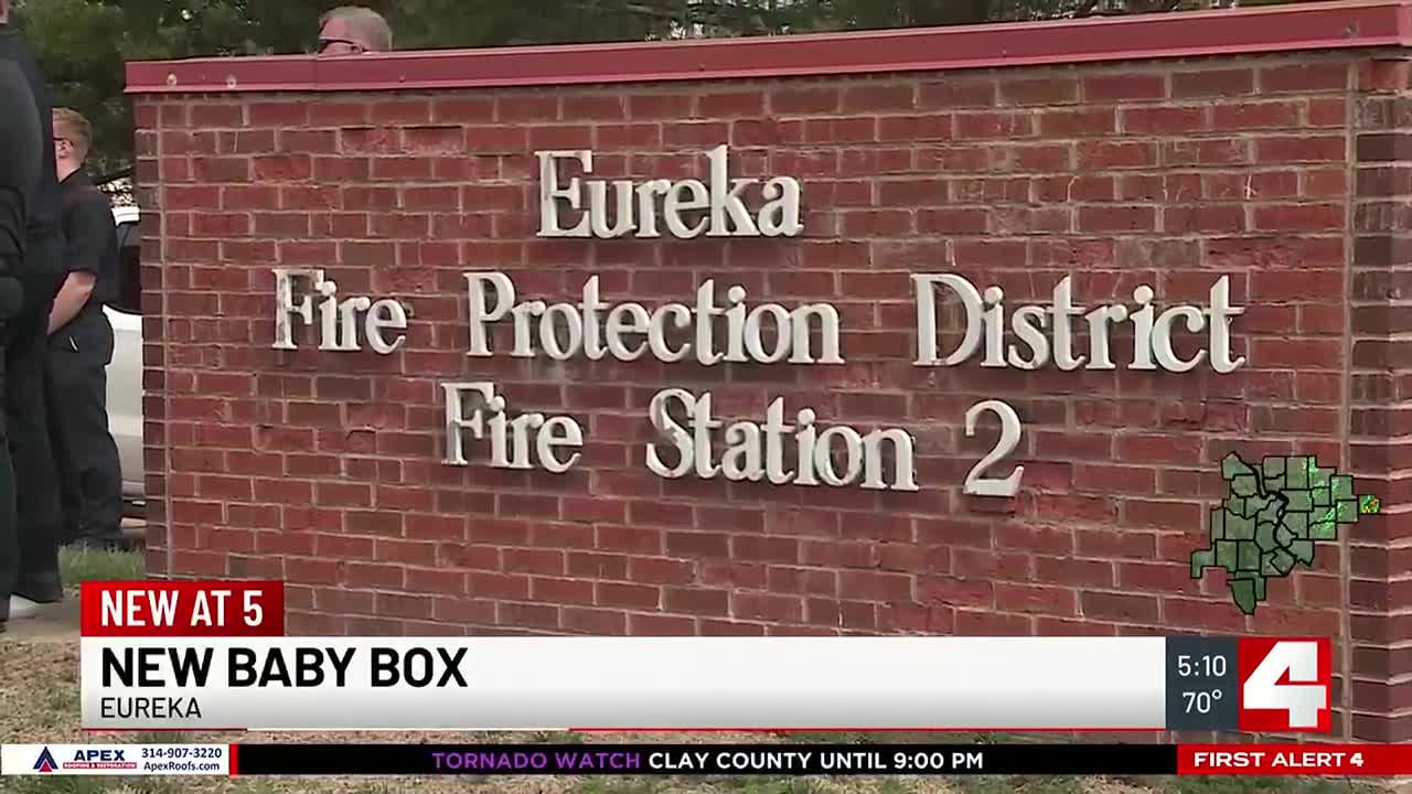 Safe Haven Baby Box blessed in Eureka