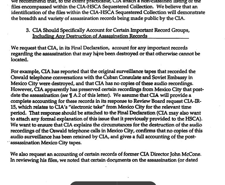 Five Takeaways From the New JFK Assassination Files