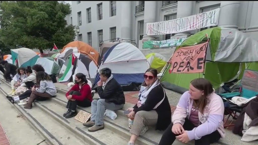 UC Berkeley faculty, supporters rally against Trump administration threats