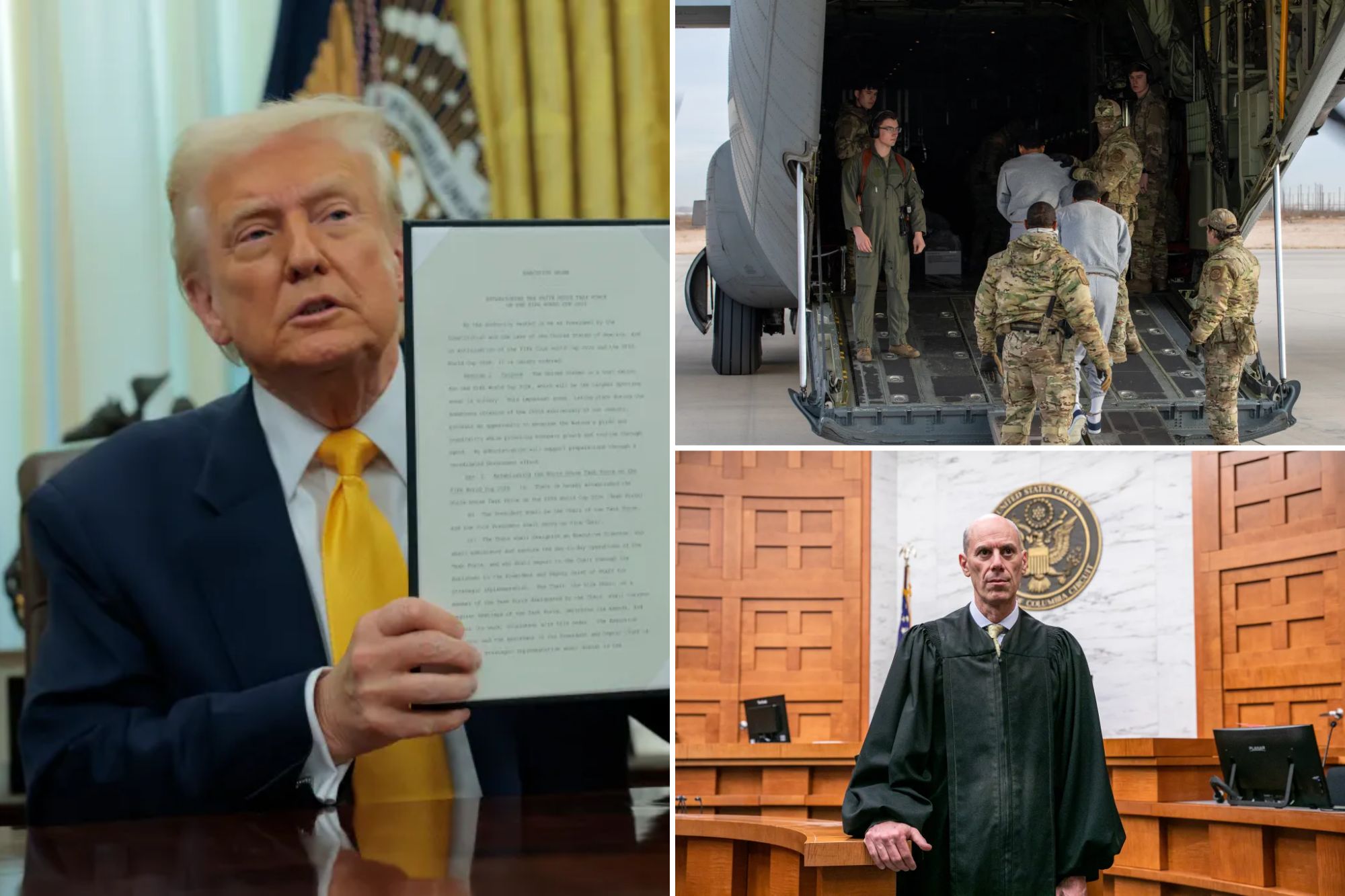 Trump’s court challenges: From deportations to trans service members ...