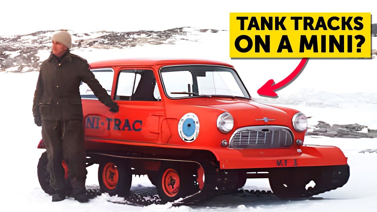 Mini Trac - The Amazing Tracked Mini Built for Antarctica
