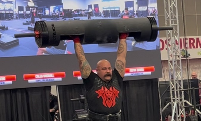 Temple man competes World’s Strongest Firefighter competition