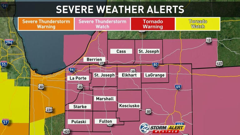 Severe storms possible Wednesday evening; cold snap and snow amid spring's official start