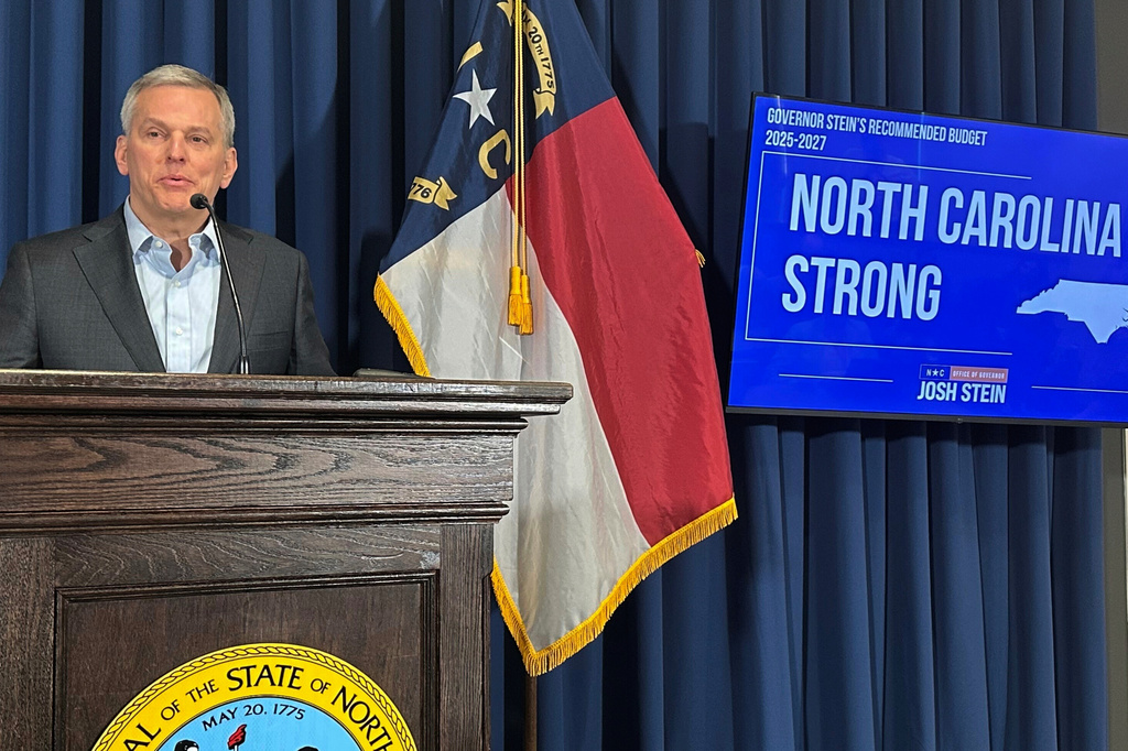New North Carolina governor seeks to freeze tax cuts, phase out school ...