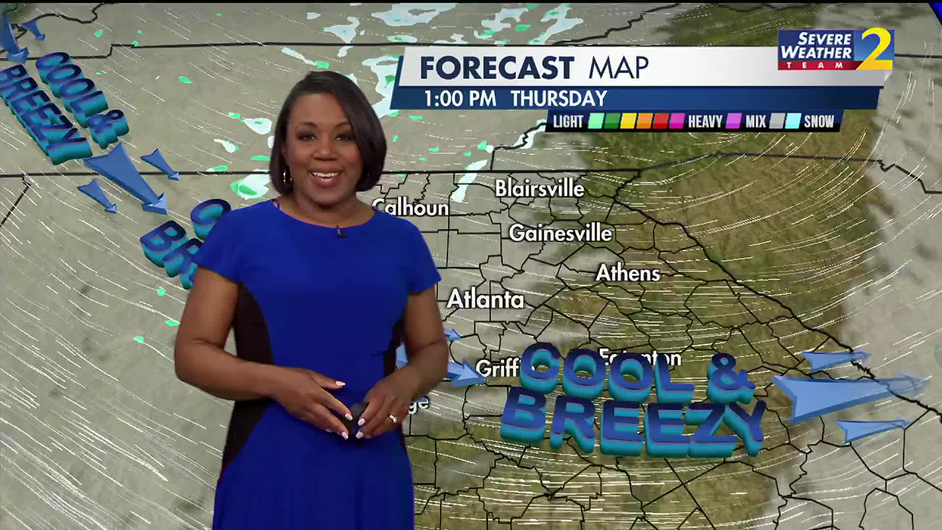 Chilly, breezy weather for first day of spring