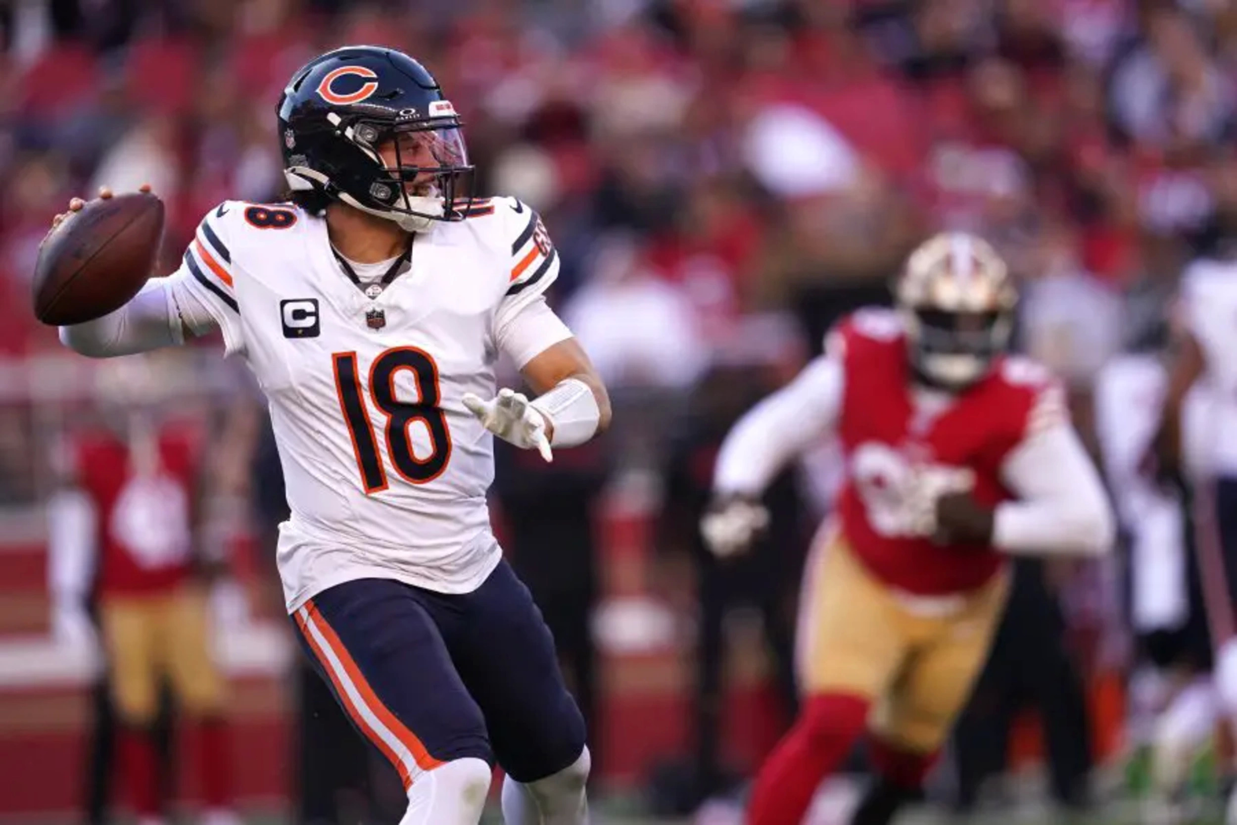 Chicago Bears QB Caleb Williams catches fish amid great aquatic ...