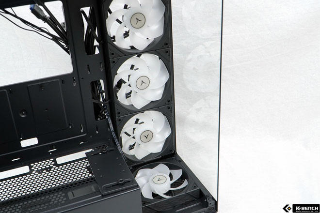 효율적인 공간의 5팬 제공 ATX PC 케이스, 앱코 UH40 킬러웨일 ARGB