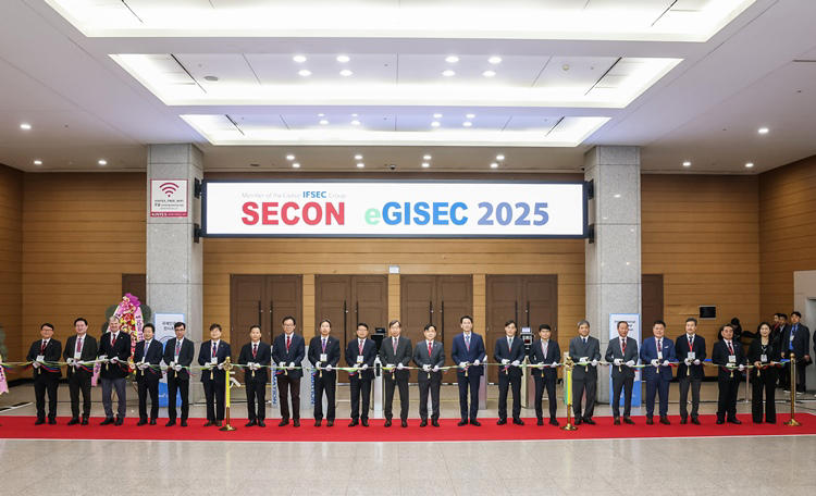 ‘SECON & eGISEC 2025’, 아시아 최대 규모 통합보안 전시회 성황리 개막