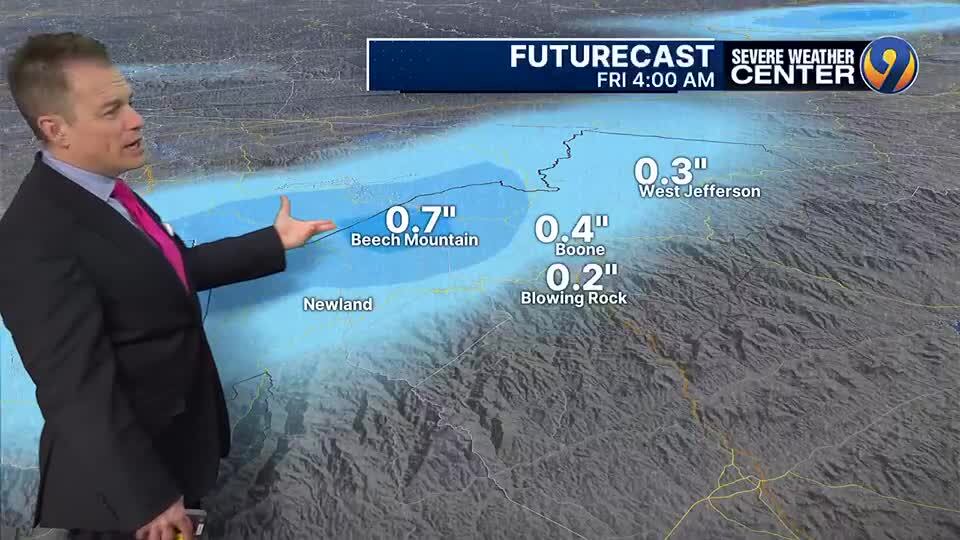 Wednesday night's forecast update with Chief Meteorologist John Ahrens