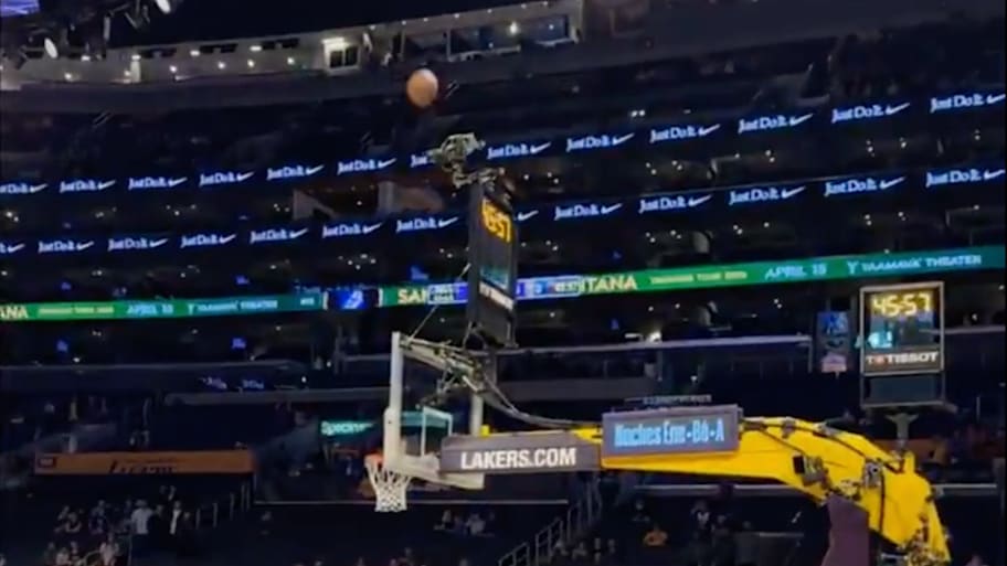 Luka Doncic Made an Absolutely Unbelievable Trick Shot Before Nuggets Game