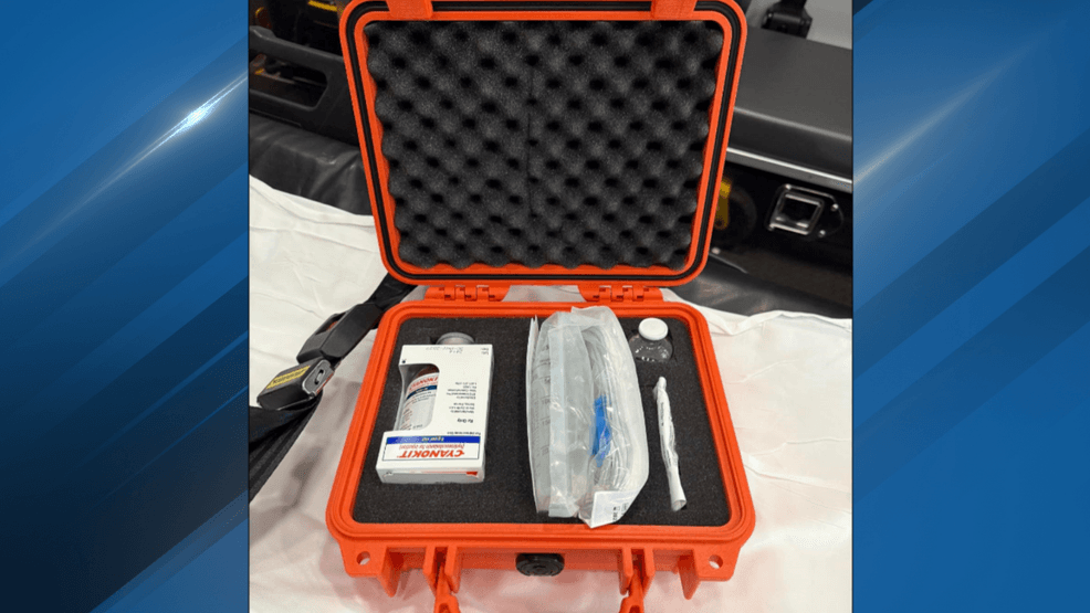 Local firefighters receive lifesaving 'cyanokit' to combat smoke inhalation