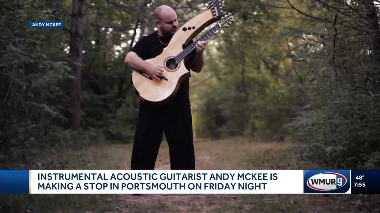 Instrumental acoustic guitarist Andy McKee coming to Portsmouth