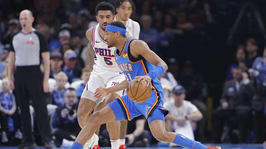 Hot Shooting Night Leads OKC Thunder Blowout Over Philadelphia