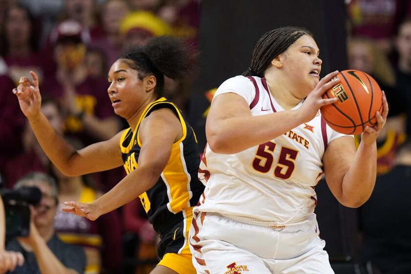 Audi Crooks, Addy Brown lead Iowa State to NCAA women's tournament win ...