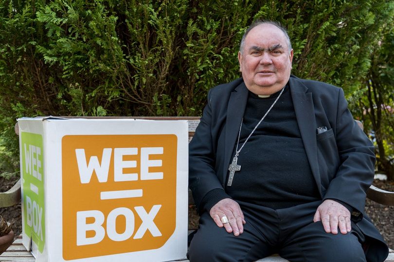 Bishop Joseph Toal of Motherwell Diocese gives blessing to SCIAF’s Wee ...