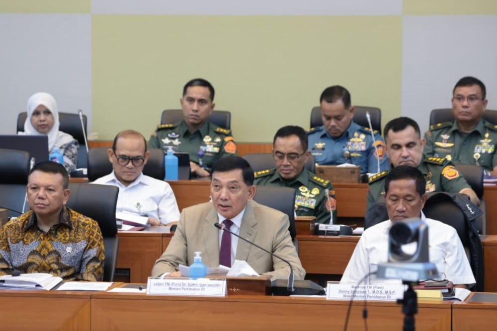 Menhan Tegalan UU TNI Baru Tak Atur Wajib Militer dan Dwifungsi ABRI