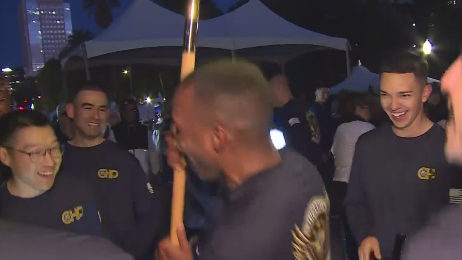 CHP cadet's complete final physical task in Sacramento