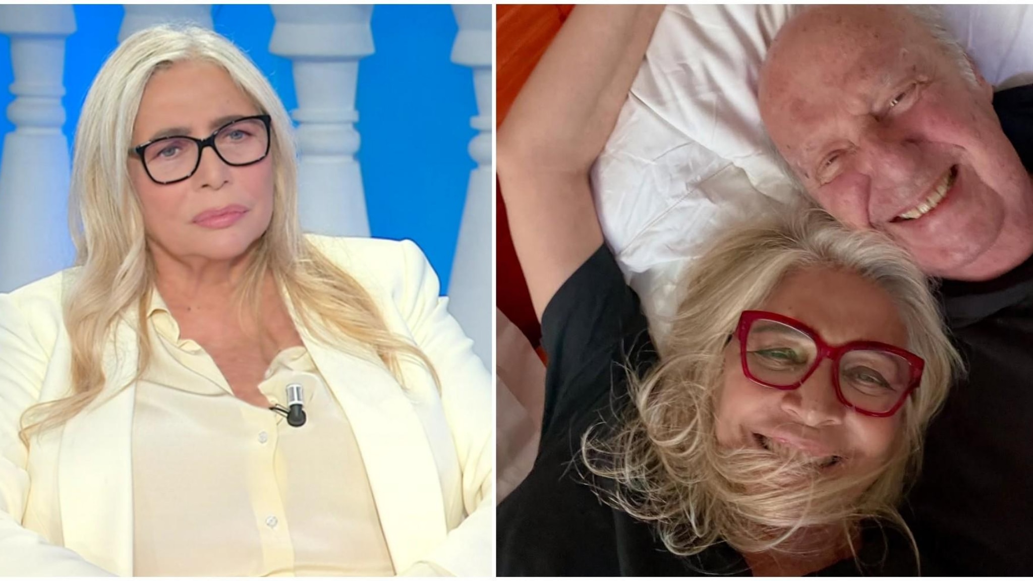 Mara Venier, il trasloco a Milano e la tenera foto con il marito Nicola ...