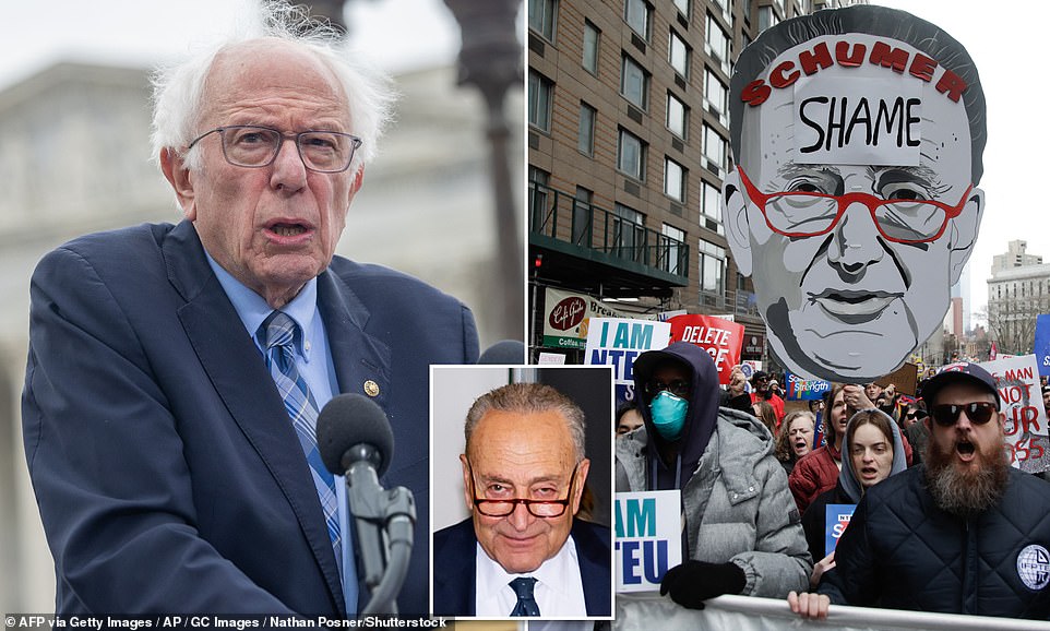 Bernie Sanders' assessment of how Democrats are faring with Trump