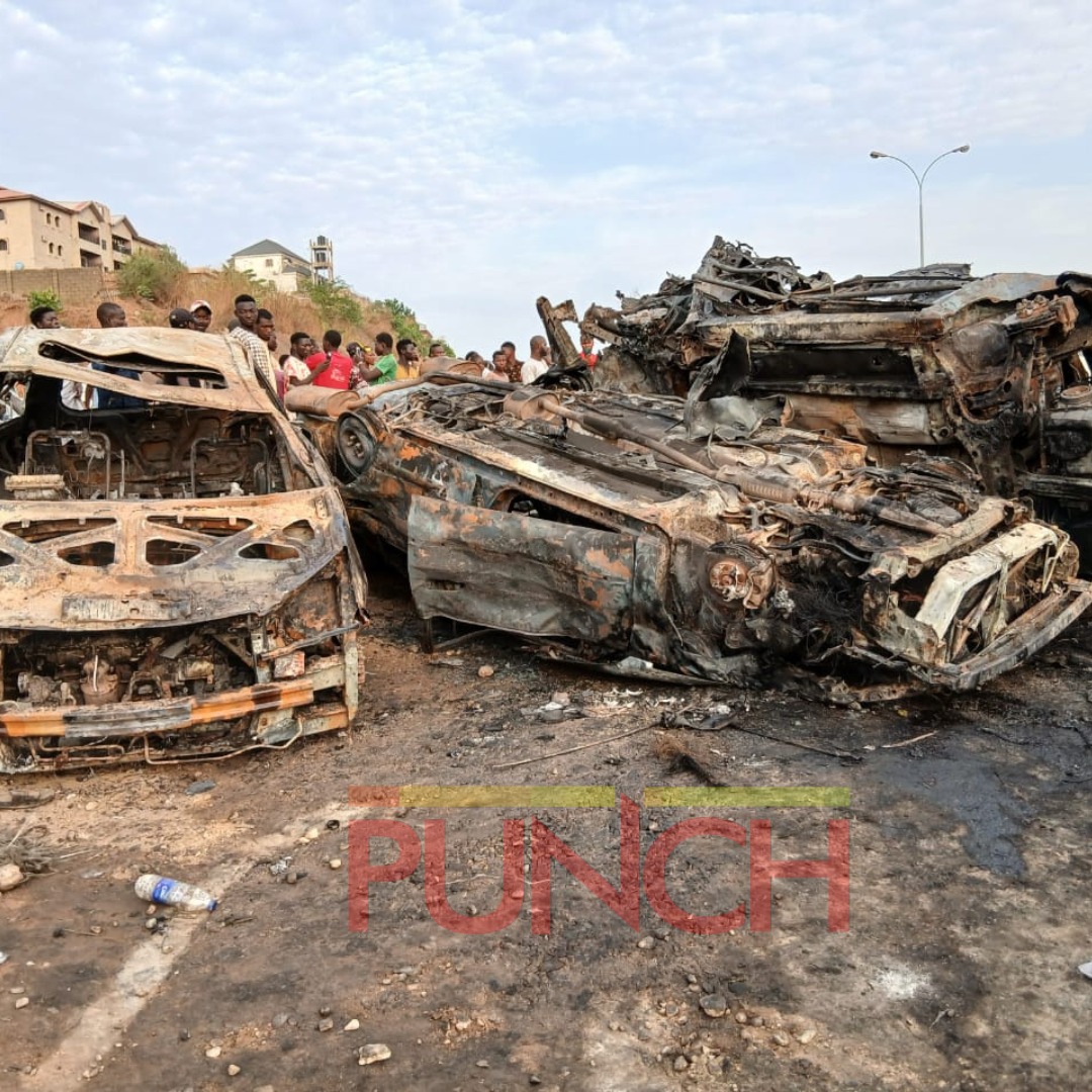 PICTORIAL: Aftermath of Abuja tanker explosion