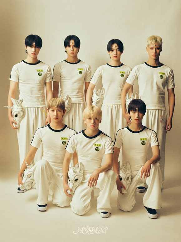 7人組新ボーイズグループNEWBEAT、1stフルアルバム「RAW AND RAD」トレーラーフォト公開