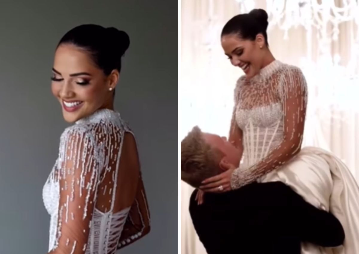 Here comes the bride! Natasha Joubert reveals wedding pics